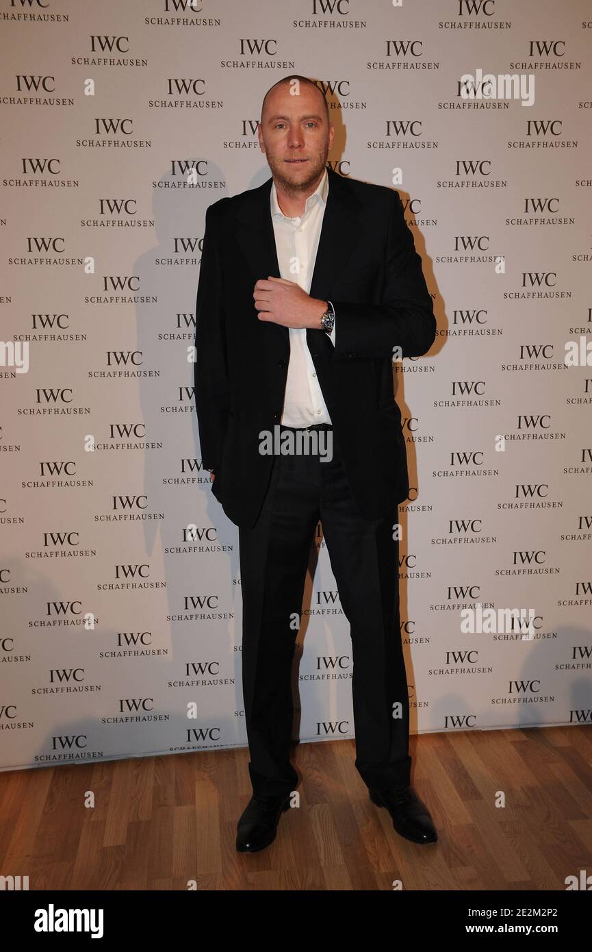 Swiss tennis player Marc Rosset at the IWC Schaffhausen private dinner ...