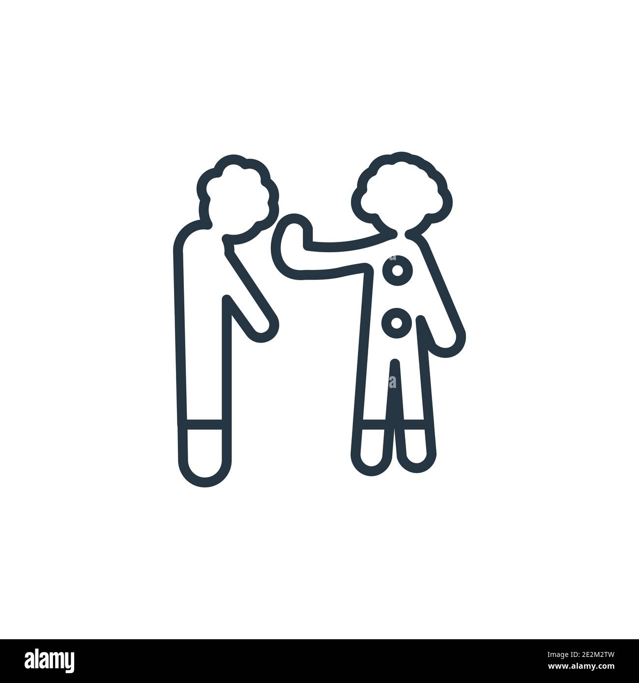 Black young couple house Stock Vector Images - Alamy