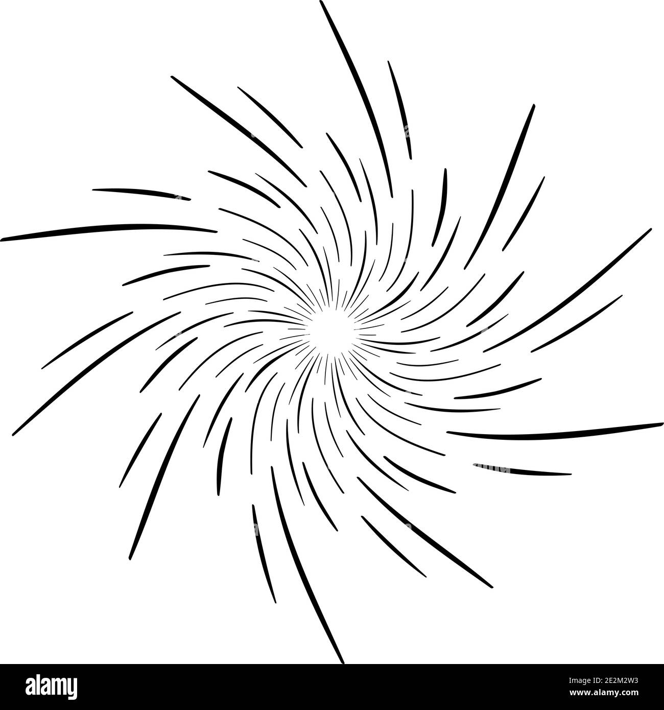 Linear drawing of rays of the sun in vintage style Stock Vector Image ...