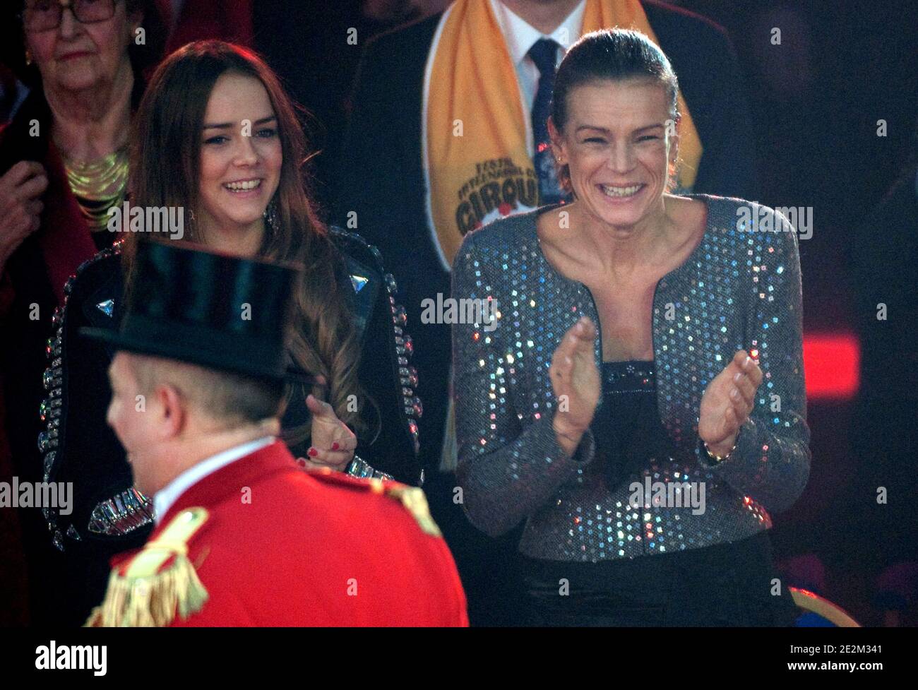 Princess Stephanie of Monaco and her daughter Pauline Ducruet arrive at ...