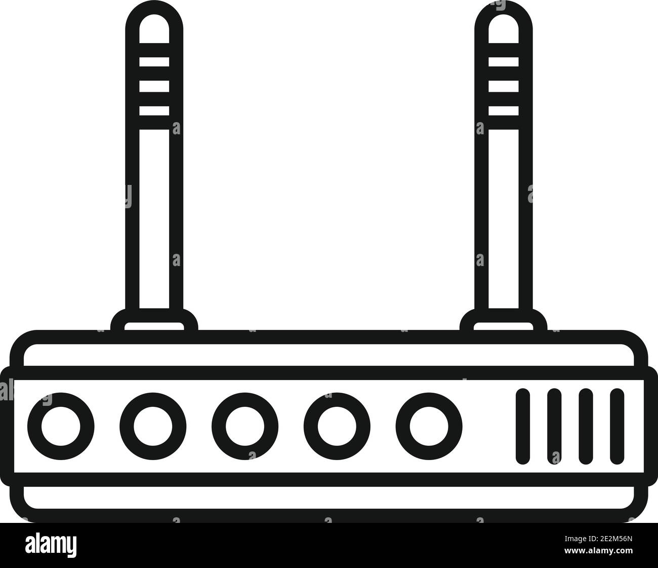 Home wifi router icon, outline style Stock Vector Image & Art - Alamy