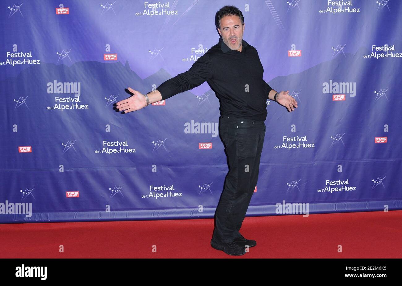 Actor Jose Garcia poses during the photocall for his movie Le Mac at ...