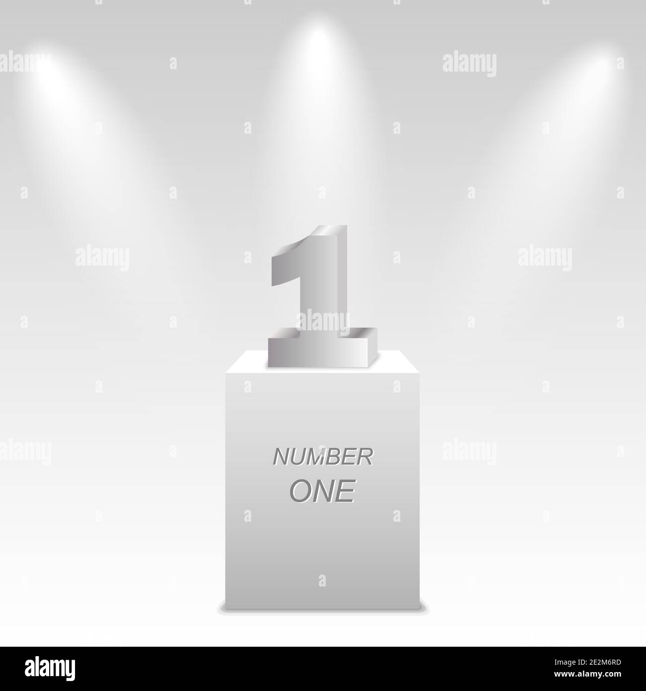 Number one digit on Stock Vector Images - Alamy