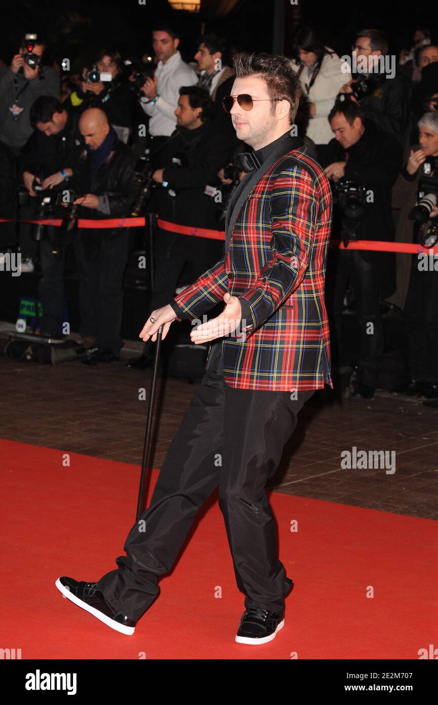 Helmut Fritz arriving to the 11th Annual NRJ Music Awards 2010 held at ...