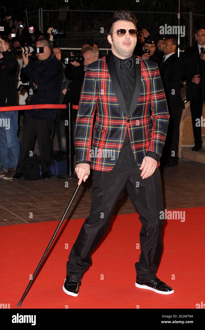Helmut Fritz arriving to the 11th Annual NRJ Music Awards 2010 held at ...