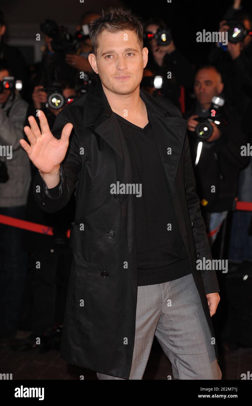 Michael Buble arriving to the 11th Annual NRJ Music Awards 2010 held at ...