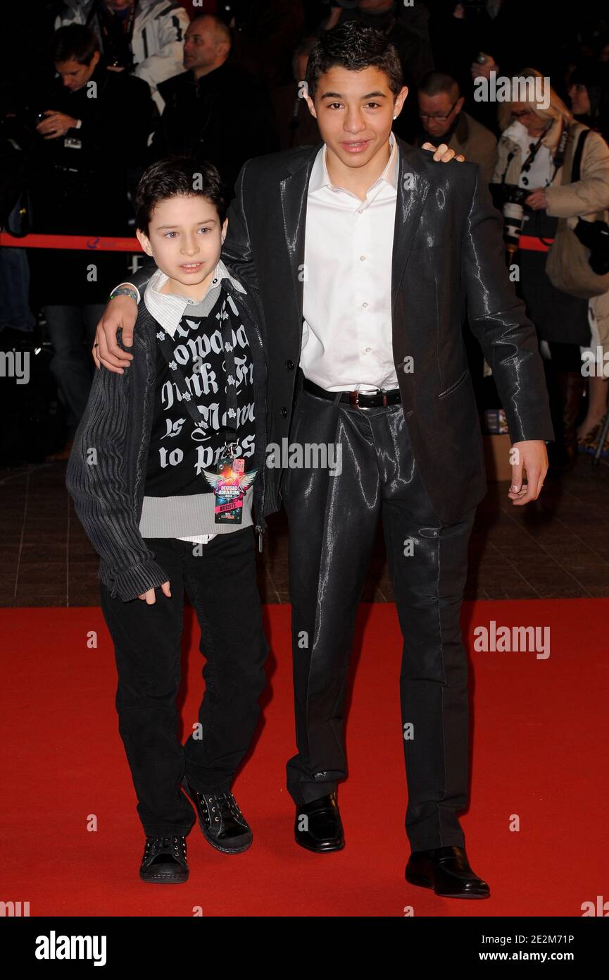 Maxime Godart and Samy Seghir arriving to the 11th Annual NRJ Music ...
