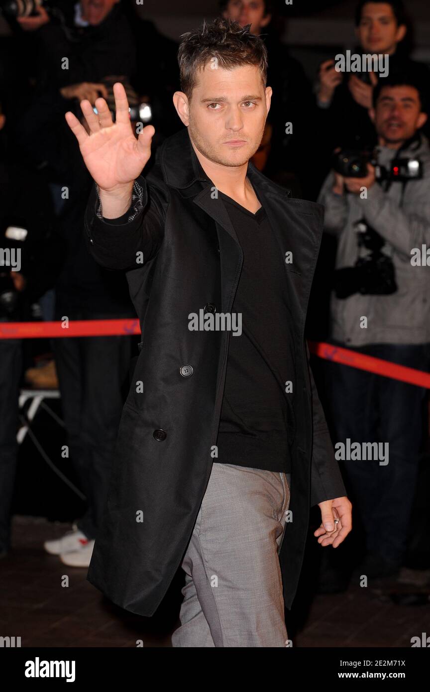 Michael Buble arriving to the 11th Annual NRJ Music Awards 2010 held at ...