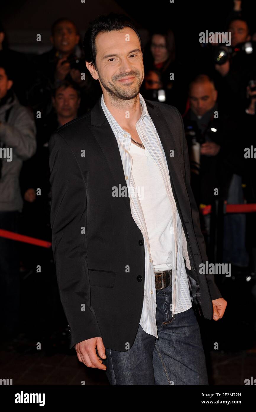Gerald de Palmas arriving to the 11th Annual NRJ Music Awards 2010 held ...