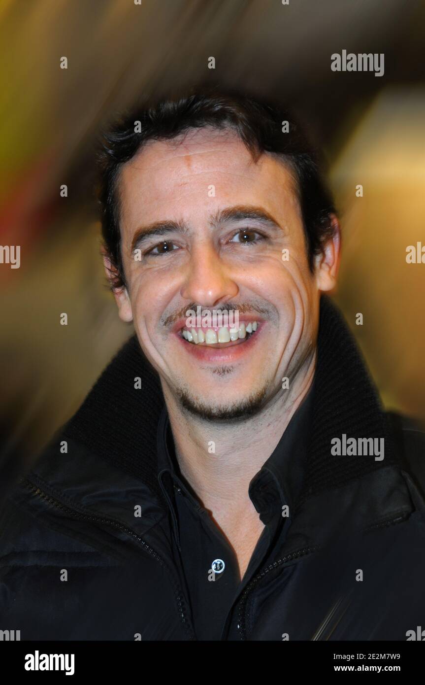 French actor Karim Hadda attends the 13th Alpe d'Huez Comedy Film ...