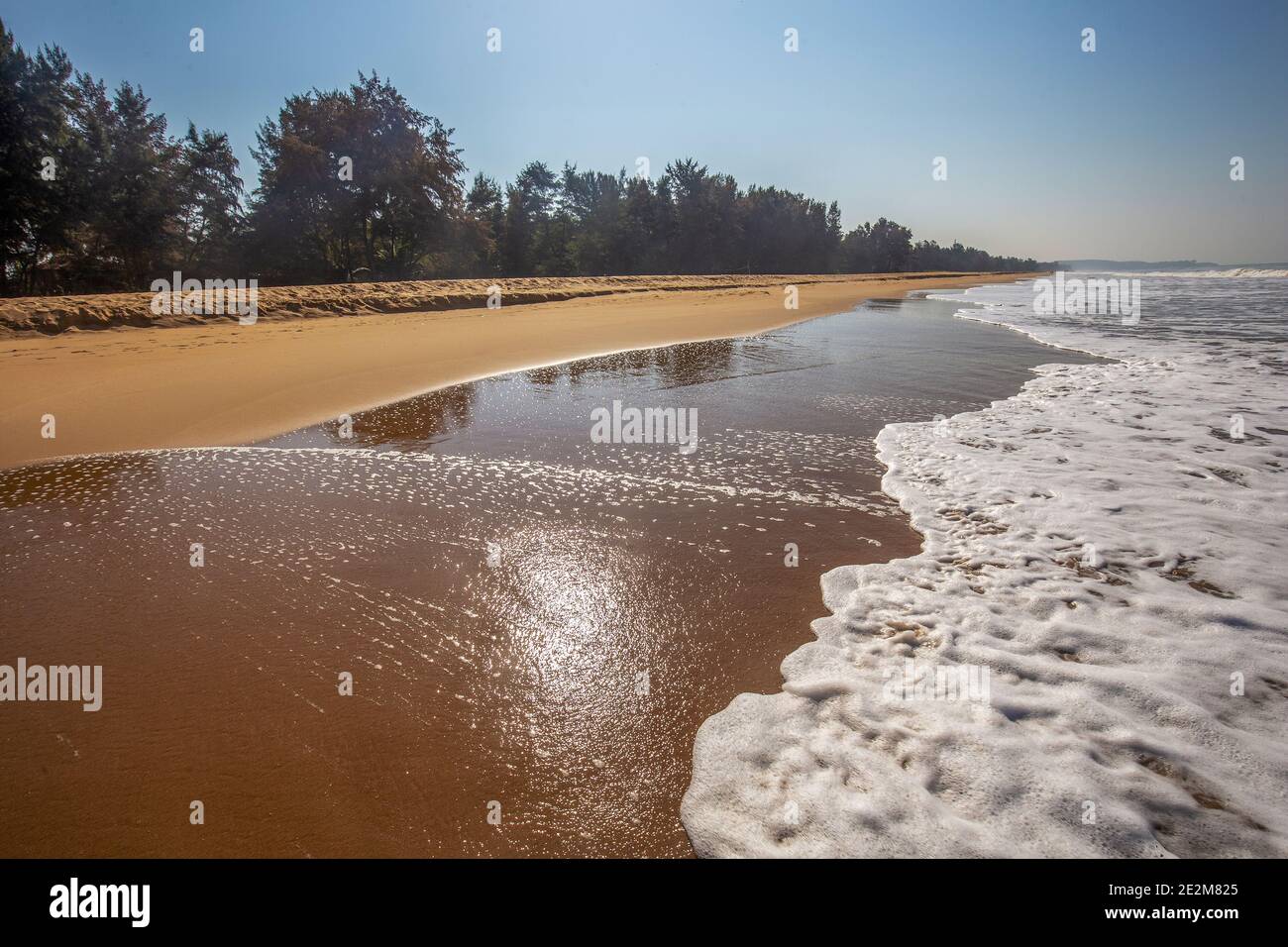 Amazing beach named Nirvana in Kumta district . Karnataka . Sunny ...