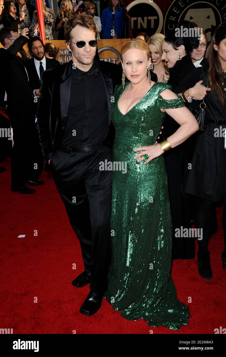 Thomas Jane and Patricia Arquette at the 16th Screen Actor Guild Awards ...