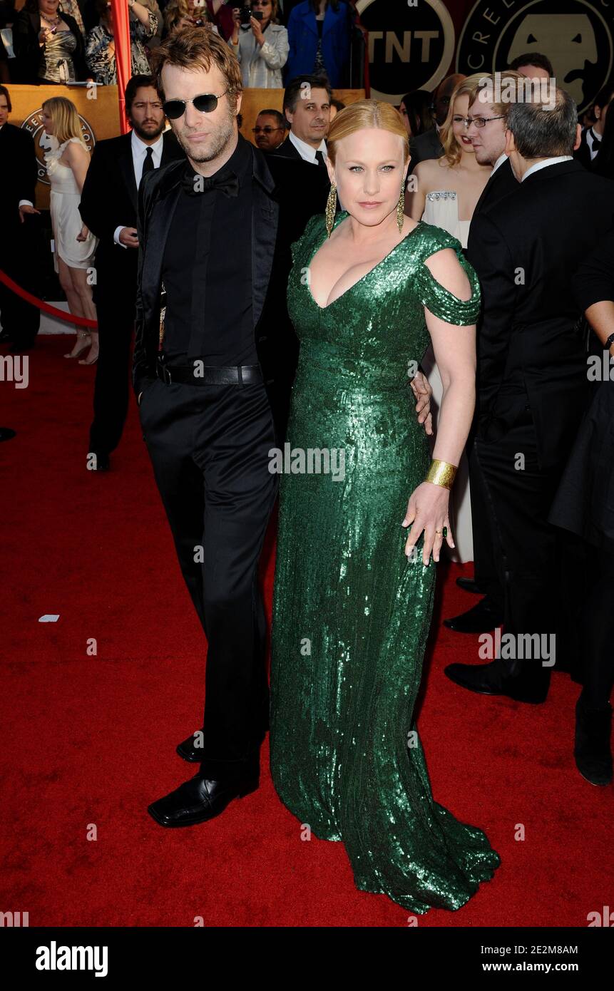 Thomas Jane and Patricia Arquette at the 16th Screen Actor Guild Awards ...