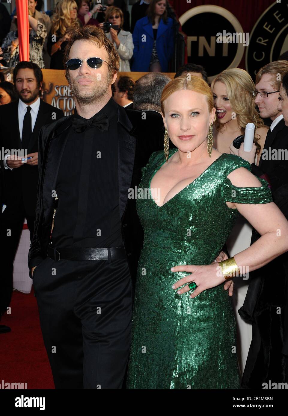 Thomas Jane and Patricia Arquette at the 16th Screen Actor Guild Awards ...