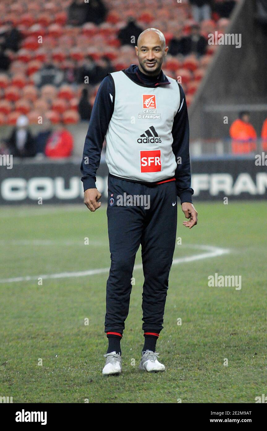 PSG's Sammy Traore during the French cup soccer match, Paris Saint ...
