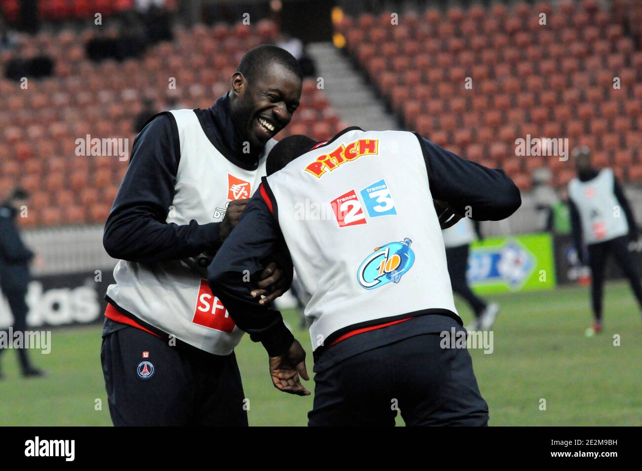 PSG's Albert Baning during the French cup soccer match, Paris Saint ...