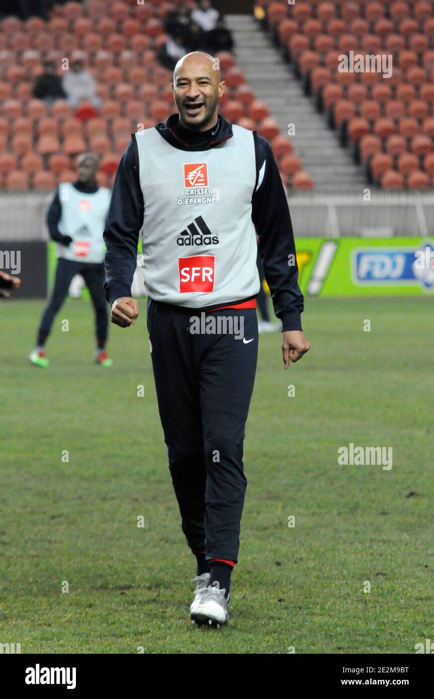 PSG's Sammy Traore during the French cup soccer match, Paris Saint ...