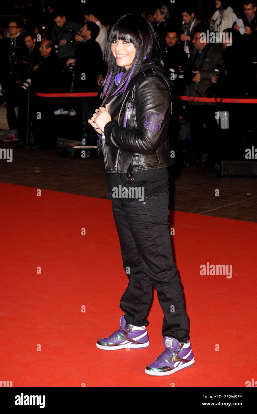 Jena Lee arriving to the 11th Annual NRJ Music Awards 2010 held at the ...