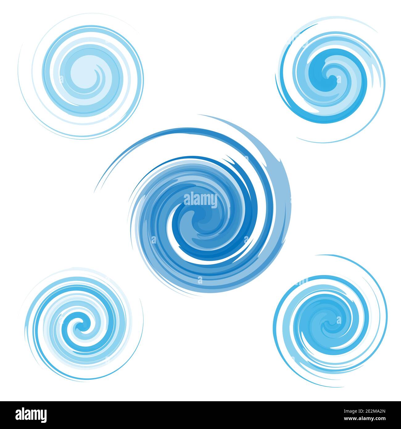 Vector Water Swirl