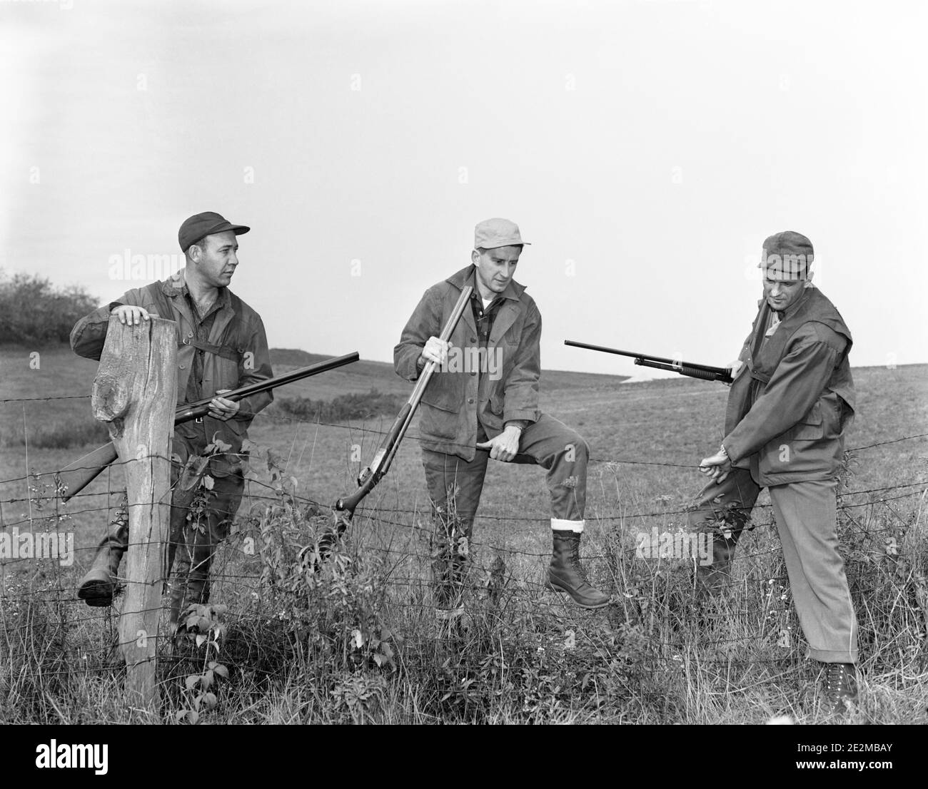 1950s 1960s man hunter hi-res stock photography and images - Alamy