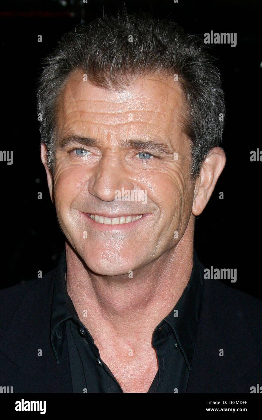 Mel Gibson arriving for the premiere of 'Edge of Darkness' held at ...