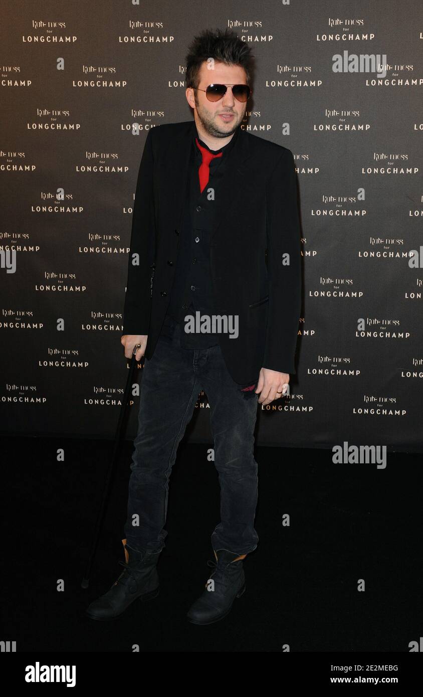 Singer Helmut Fritz attending the 'Kate Moss for Longchamp' Collection ...