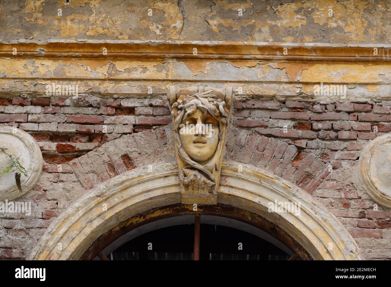 Baile Herculane town Romania old thermal bath building architecture ...
