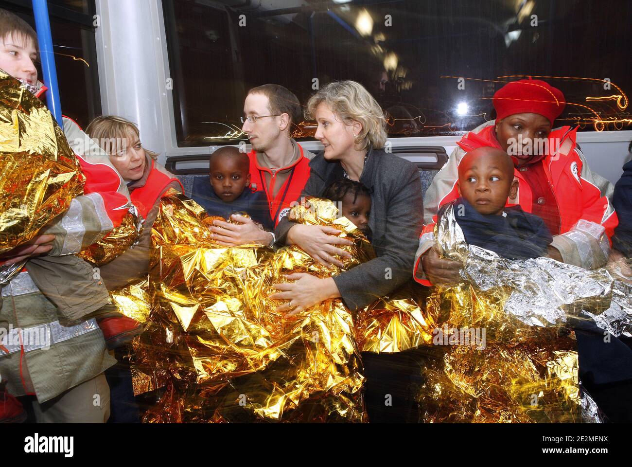French State Secretary for Family and Solidarity, Nadine Morano is ...