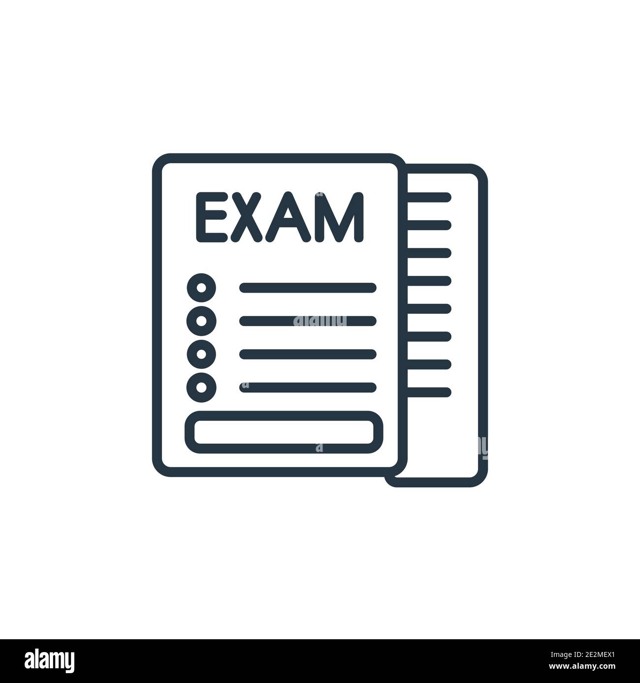 Exam exams examinations education Stock Vector Images - Alamy