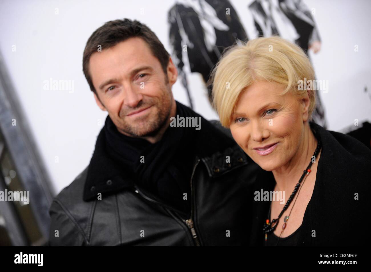Hugh Jackman and Debra Lee Furness attend the 'From Paris With Love ...