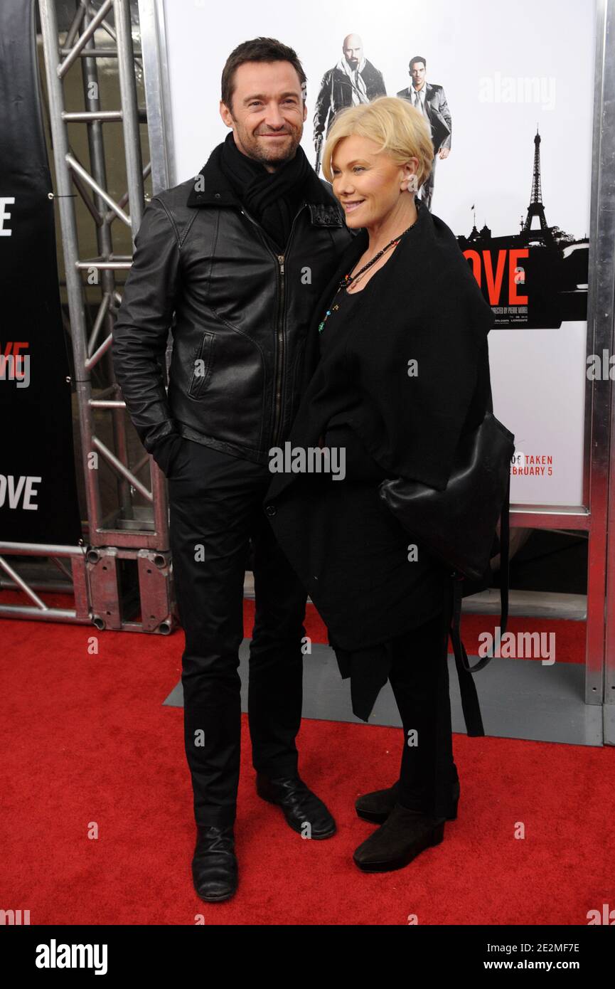 Hugh Jackman and Debra Lee Furness attend the 'From Paris With Love ...