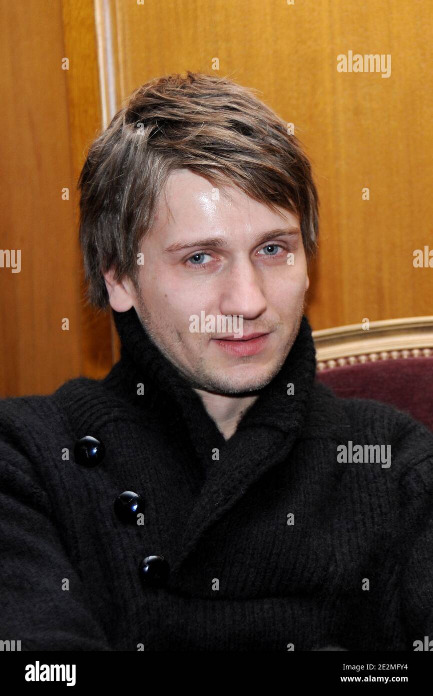 Stanislas Merhar poses during the 17th Fantastic'Arts Film Festival in ...