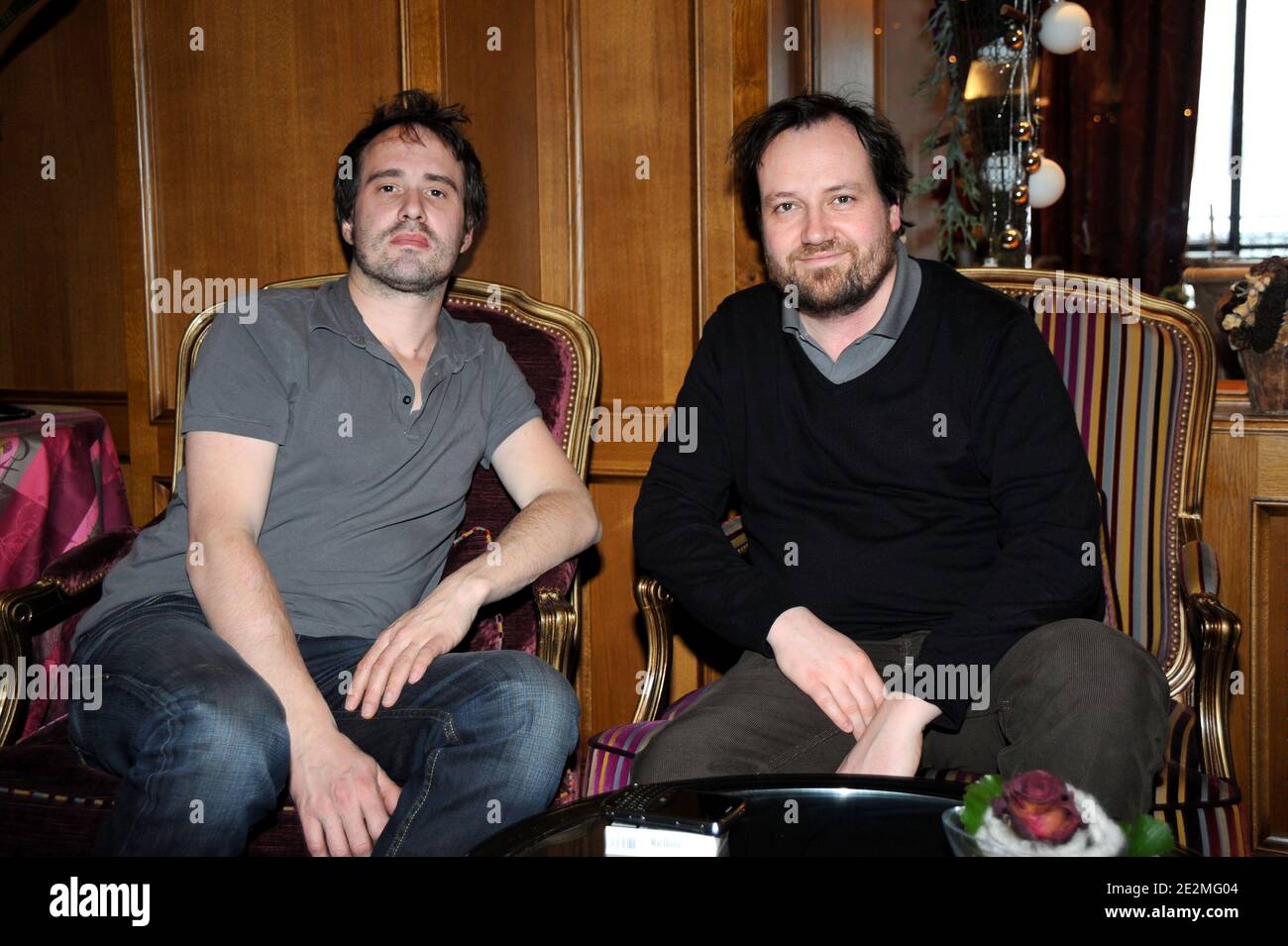 David Moreau and Xavier Palud pose during the 17th Fantastic'Arts Film ...