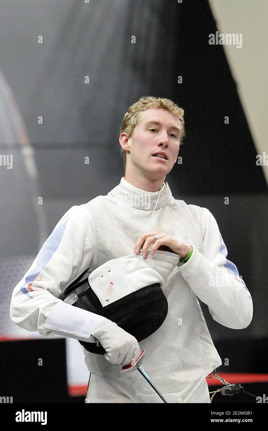 France's Mertine Julien during the Grand Prix Fleuret tournament ...