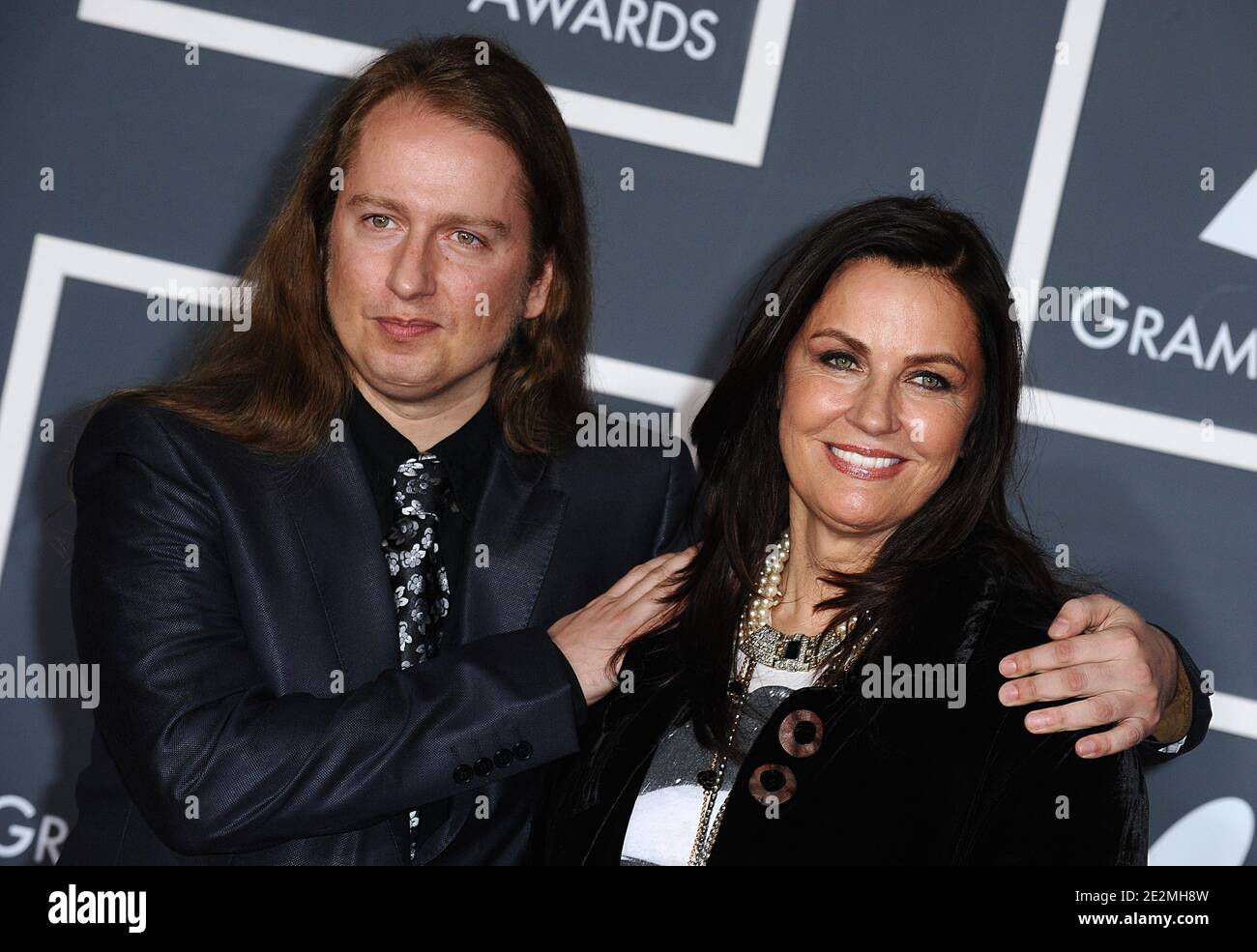 Barbara Orbison and Roy Orbison Jr at the 52nd Annual Grammy Awards ...