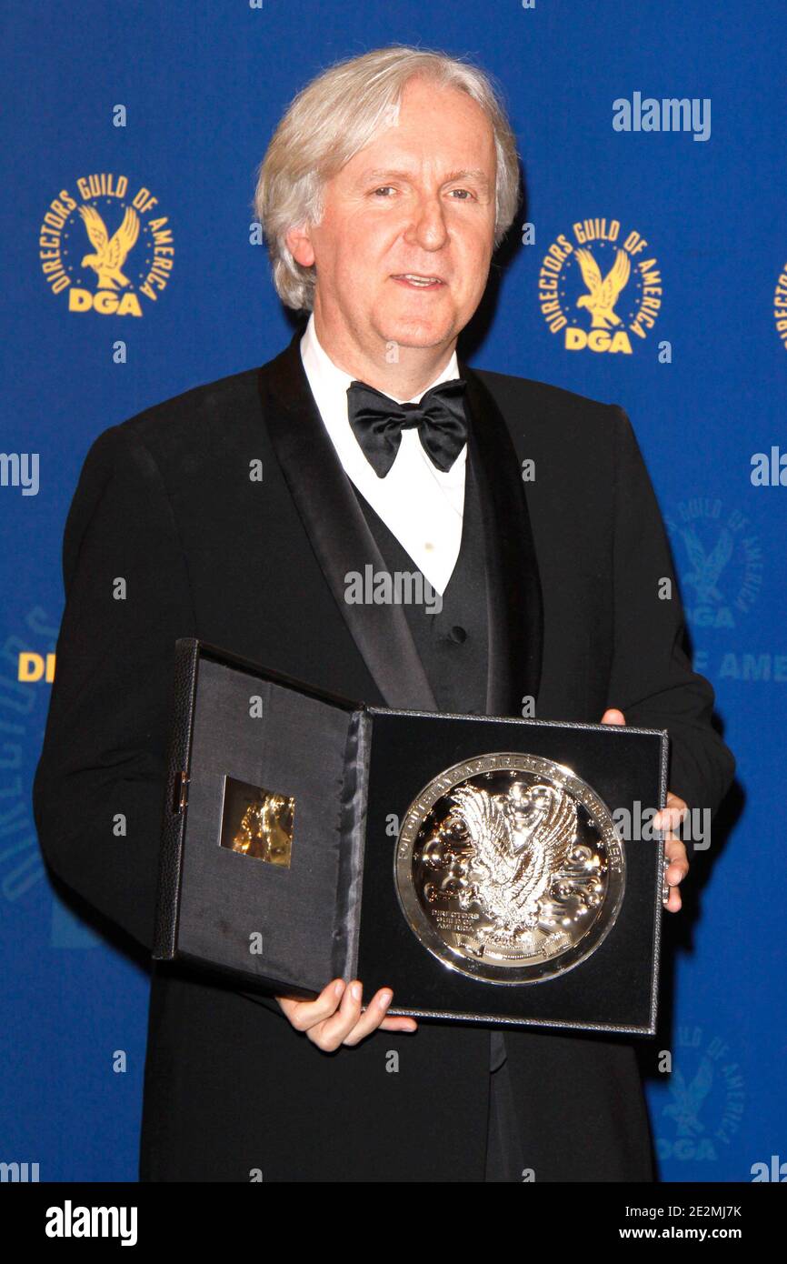 James Cameron in the press room of the 62nd Annual Directors Guild of ...