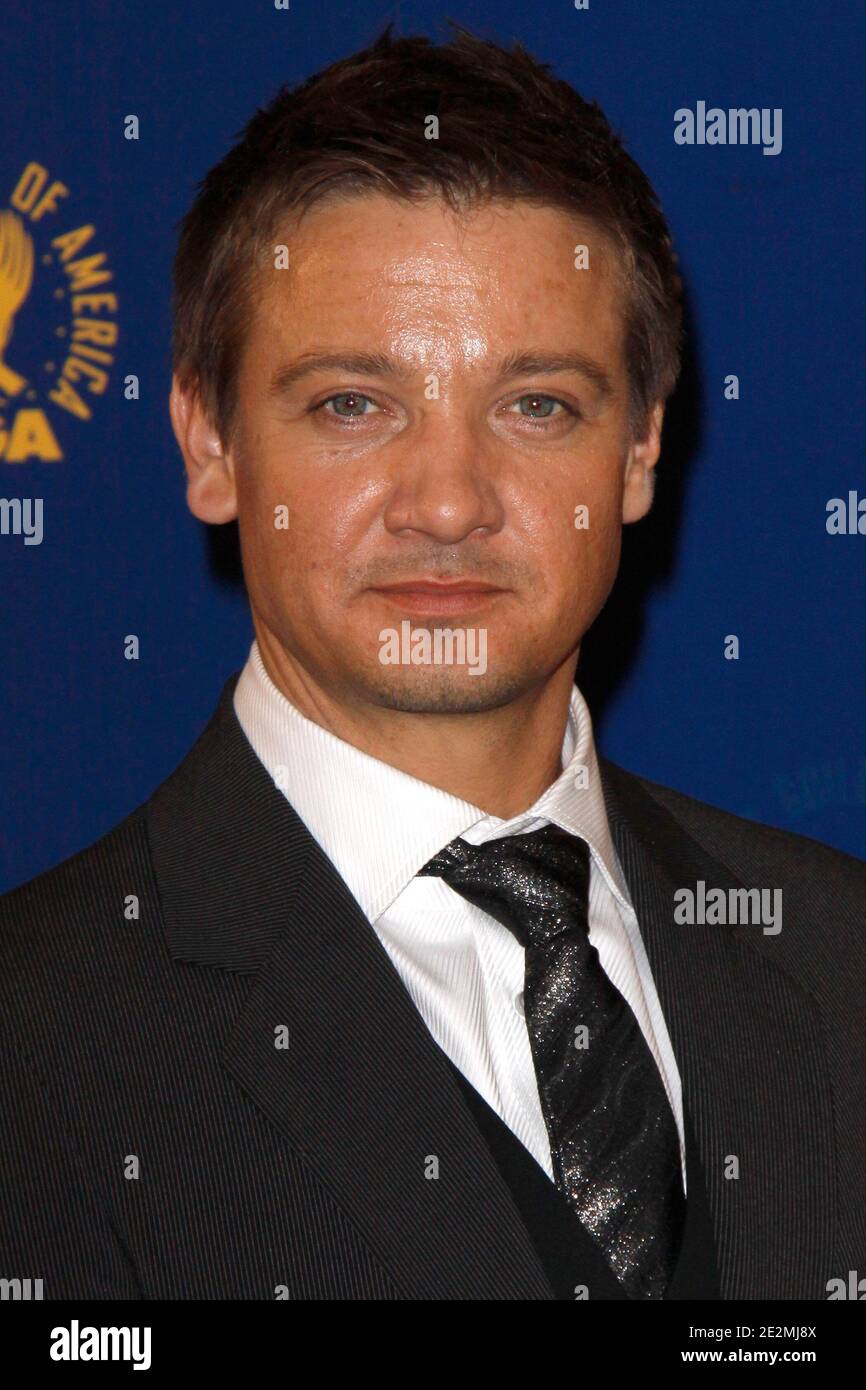 Jeremy Renner in the press room of the 62nd Annual Directors Guild of ...