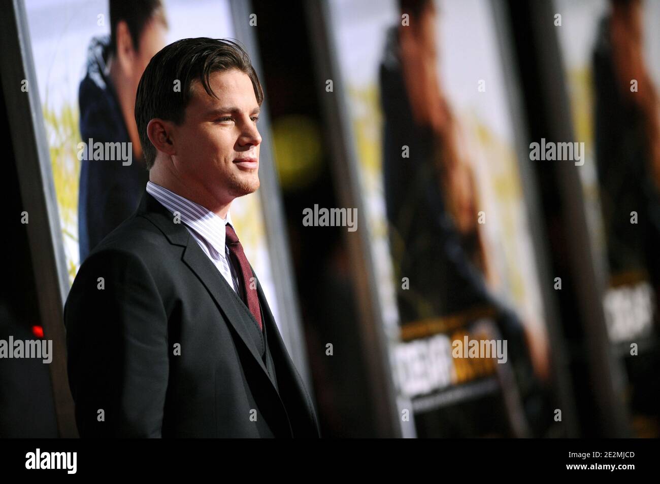 Cast member Channing Tatum arriving for the premiere of 'Dear John ...