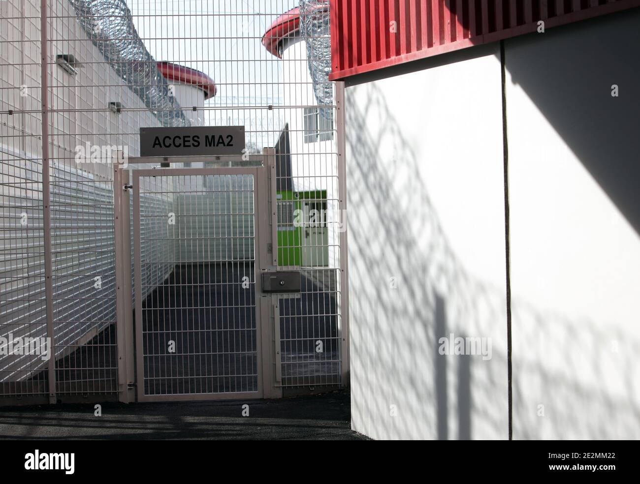 Visite du nouveau centre penitentaire de Bourg en Bresse : 690 places ...