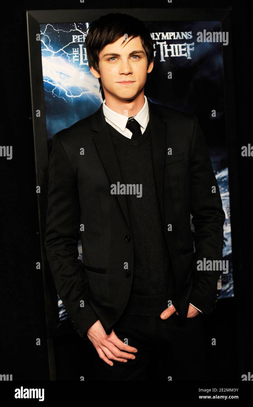 Logan lerman percy jackson hi-res stock photography and images - Alamy