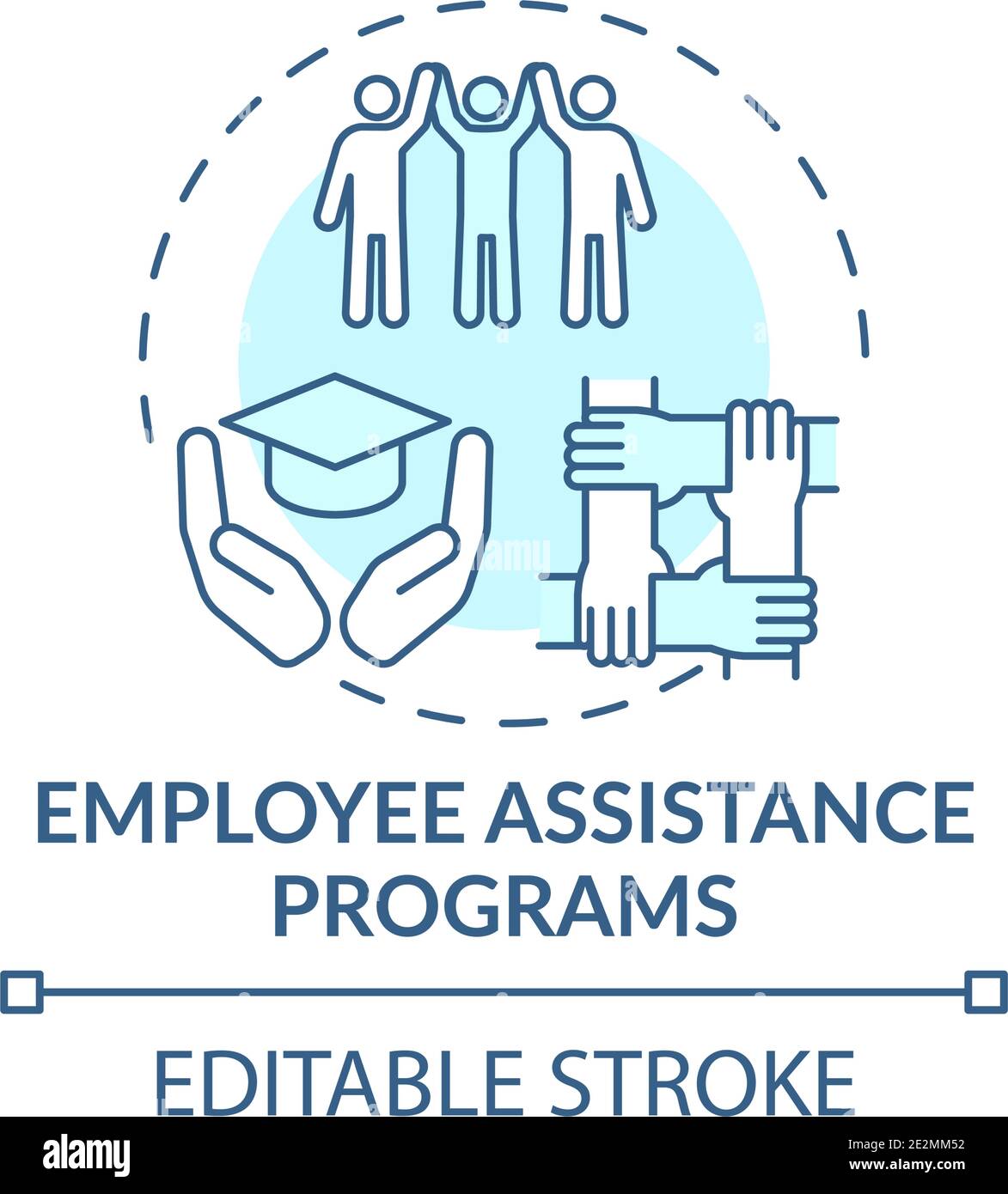 Employee assistance programs concept icon Stock Vector Image & Art - Alamy Employee assistance programs concept icon Stock Vector Image & Art - Alamy