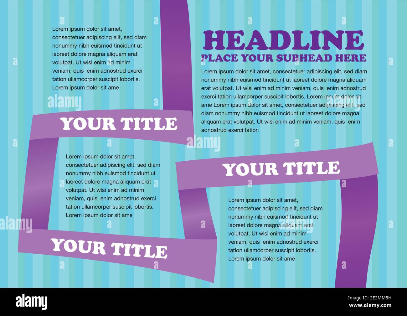 Colorful Paper folding Vector Layout Design Template with area for ...