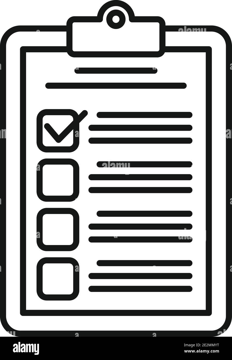 Speaker report icon outline Black and White Stock Photos & Images - Alamy