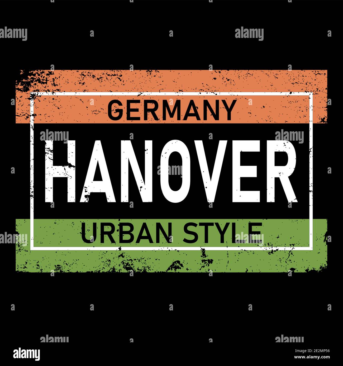 Hanover. Colorful typography text banner. Vector the word hanover ...