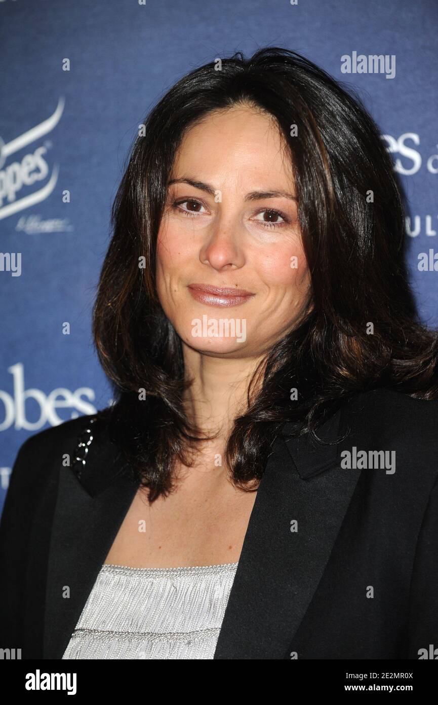 Delphine de Turckheim at the Globes de Cristal Ceremony held at Le Lido ...