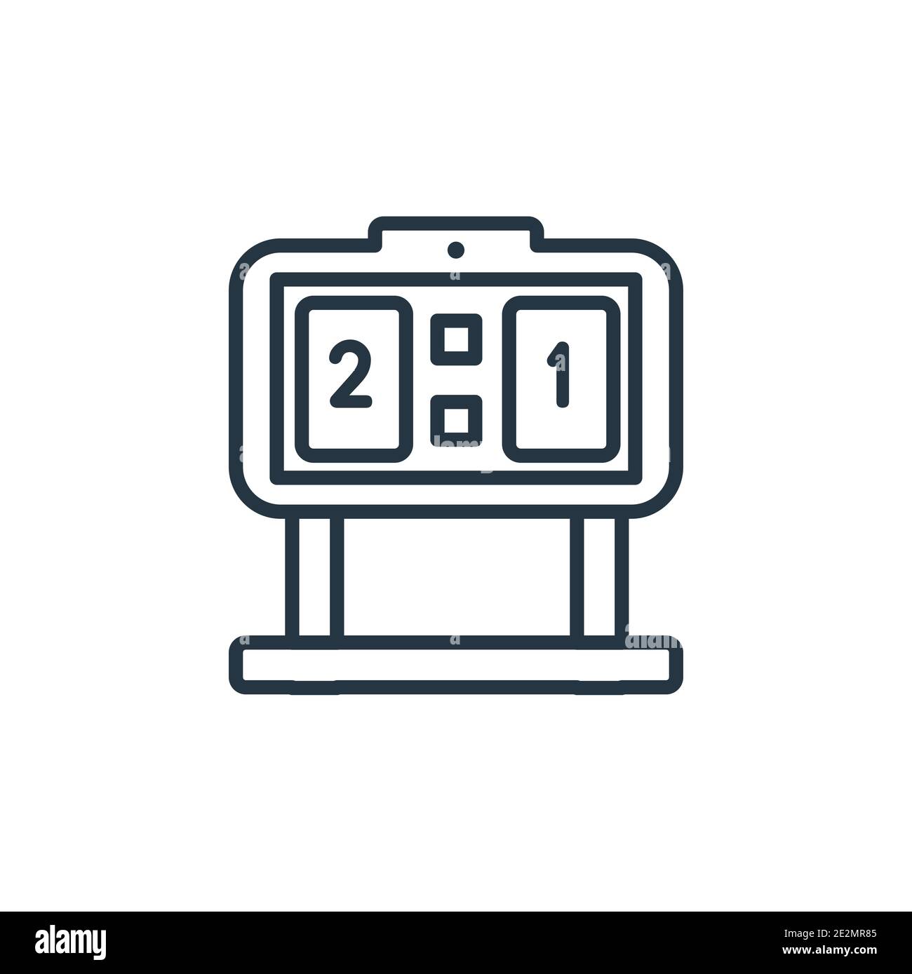 Scoreboard outline vector icon. Thin line black scoreboard icon, flat ... Scoreboard outline vector icon. Thin line black scoreboard icon, flat ...