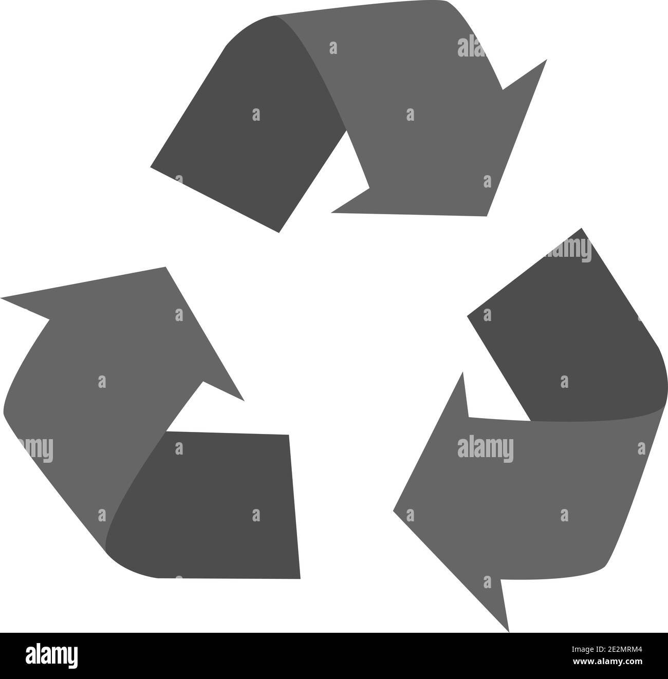 Recycle sign on white background. Vector illustration Stock Vector ...