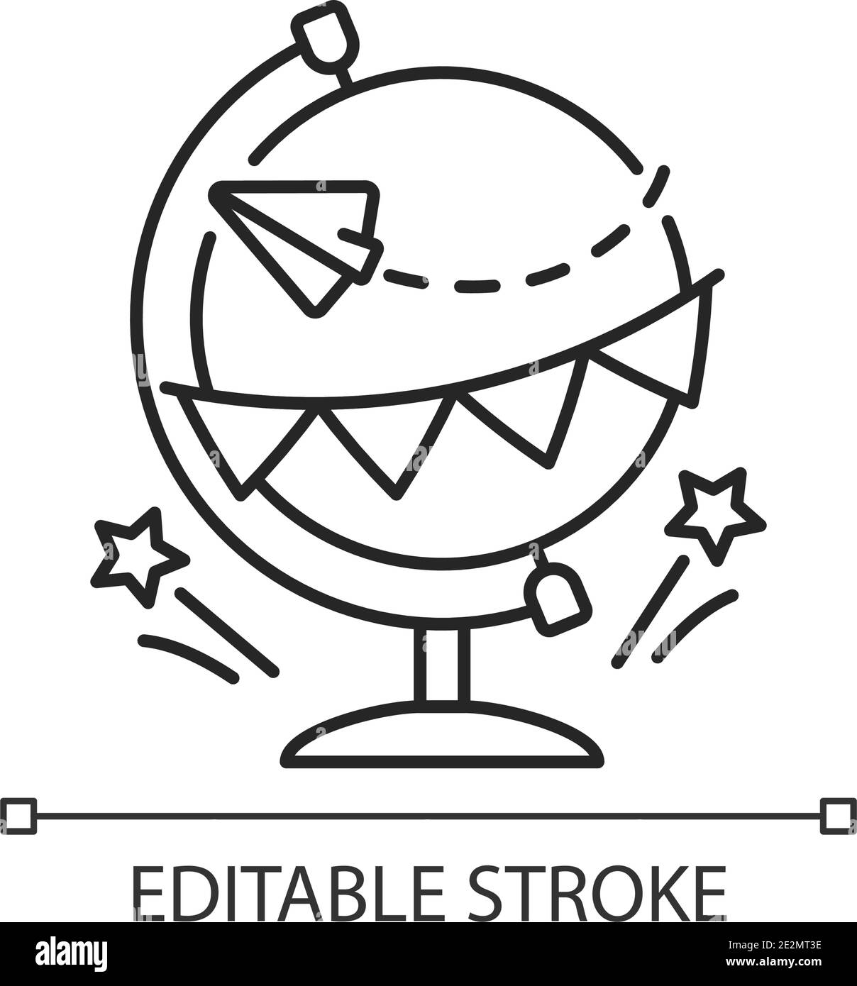 Going away party linear icon Stock Vector Image & Art - Alamy