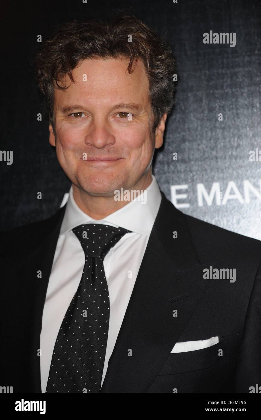Colin Firth arriving for the France premiere of 'A Single Man' at The ...