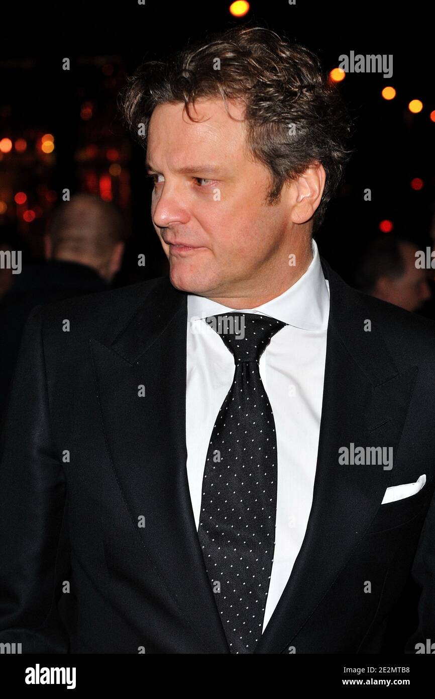 Colin Firth arriving for the France premiere of 'A Single Man' at The ...